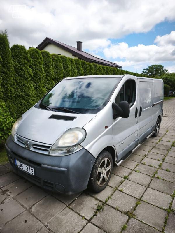 Pelēks Nissan Primastar 2006 Kauņa, ar dzinēja tilpumu 2.50 L un nobraukumu 320 tūkst. km par 1600 €, foto 1 vietnē AUTOMOTO.COM.LV