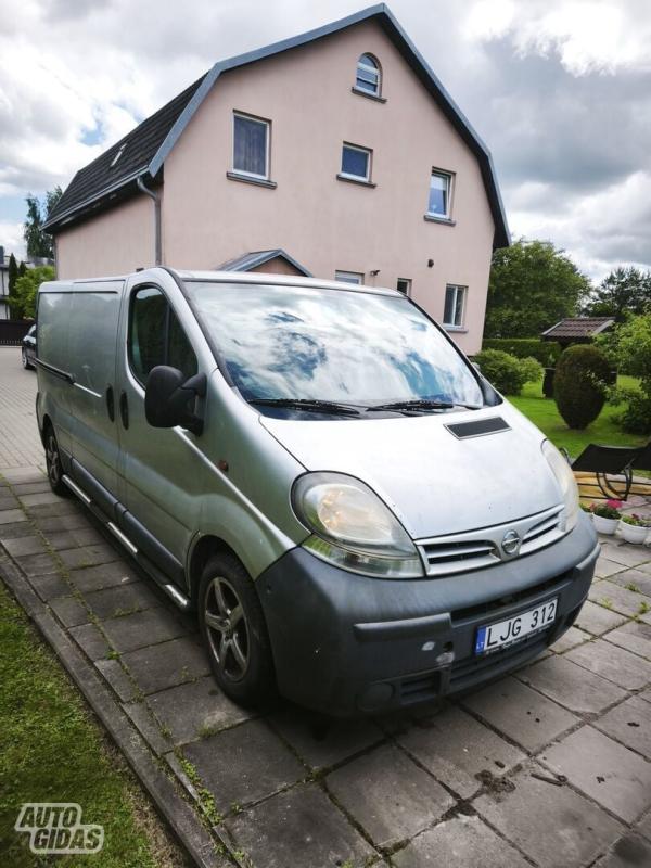 Pelēks Nissan Primastar 2006 Kauņa, ar dzinēja tilpumu 2.50 L un nobraukumu 320 tūkst. km par 1600 €, foto 2 vietnē AUTOMOTO.COM.LV