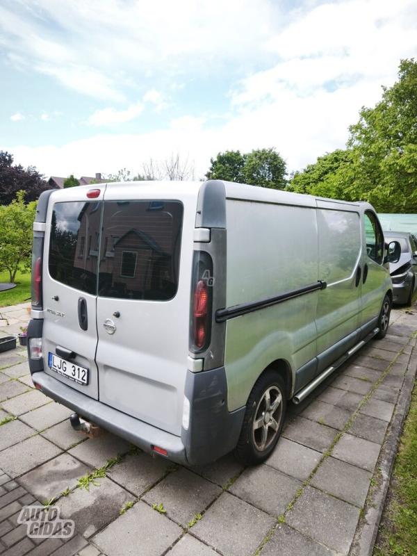 Pelēks Nissan Primastar 2006 Kauņa, ar dzinēja tilpumu 2.50 L un nobraukumu 320 tūkst. km par 1600 €, foto 3 vietnē AUTOMOTO.COM.LV