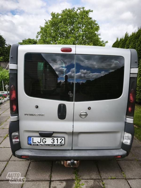Pelēks Nissan Primastar 2006 Kauņa, ar dzinēja tilpumu 2.50 L un nobraukumu 320 tūkst. km par 1600 €, foto 5 vietnē AUTOMOTO.COM.LV
