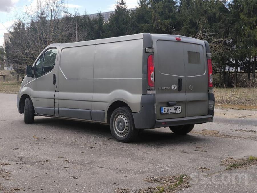 Nissan Primastar 2007 in Riga, with an engine capacity of 2.00 L and mileage of 330 thousand km for 3750 €, photo 6 on AUTOMOTO.COM.LV