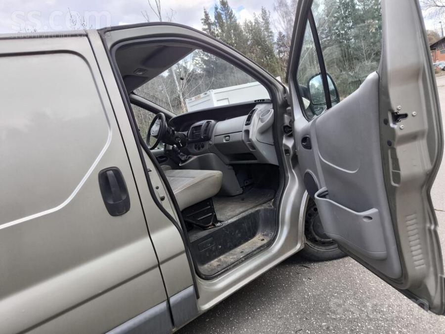 Nissan Primastar 2007 in Riga, with an engine capacity of 2.00 L and mileage of 330 thousand km for 3750 €, photo 7 on AUTOMOTO.COM.LV