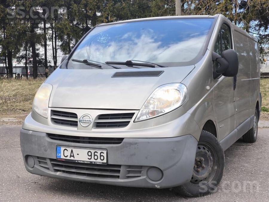 Nissan Primastar 2007 Rīga, ar dzinēja tilpumu 2.00 L un nobraukumu 330 tūkst. km par 3750 €, foto 1 vietnē AUTOMOTO.COM.LV