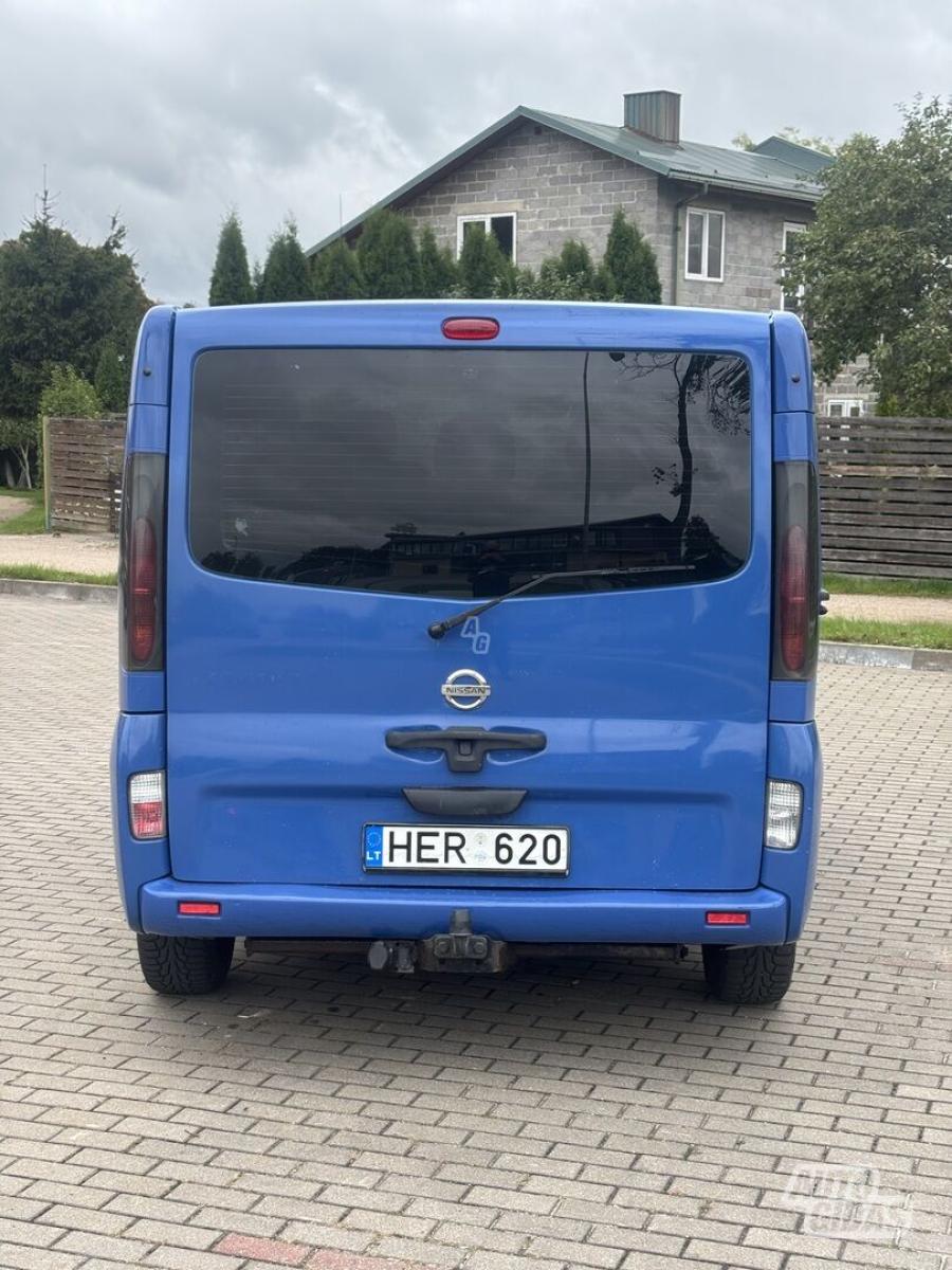 Nissan Primastar 2007 Utena, ar dzinēja tilpumu 2.50 L un nobraukumu 373 tūkst. km par 4950 €, foto 6 vietnē AUTOMOTO.COM.LV