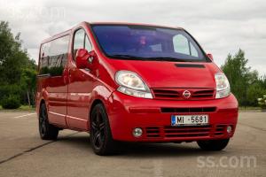 Sarkans Nissan Primastar 2006 Jelgava, ar dzinēja tilpumu 1.90 L un nobraukumu 437 tūkst. km par 5900 €, foto  vietnē AUTOMOTO.COM.LV