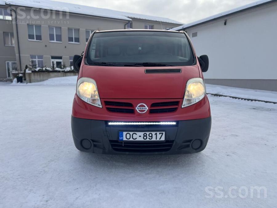 Sarkans Nissan Primastar 2007 Rēzekne, ar dzinēja tilpumu 2.00 L un nobraukumu 0 tūkst. km par 5550 €, foto 1 vietnē AUTOMOTO.COM.LV