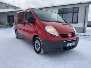 Sarkans Nissan Primastar 2007 Rēzekne, ar dzinēja tilpumu 2.00 L un nobraukumu 0 tūkst. km par 5550 €, foto 4 vietnē AUTOMOTO.COM.LV