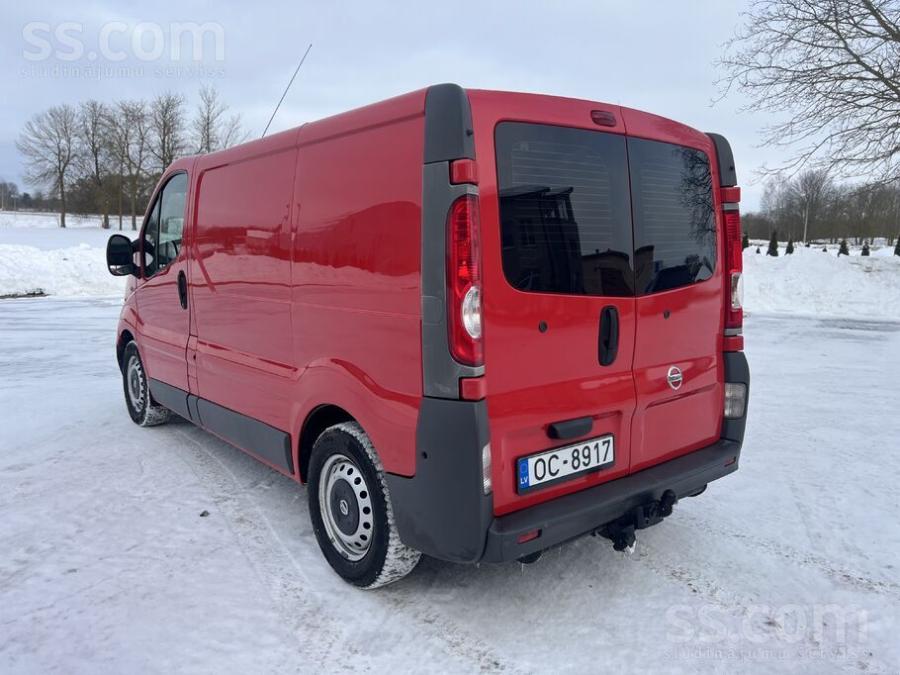 Sarkans Nissan Primastar 2007 Rēzekne, ar dzinēja tilpumu 2.00 L un nobraukumu 0 tūkst. km par 5550 €, foto 8 vietnē AUTOMOTO.COM.LV