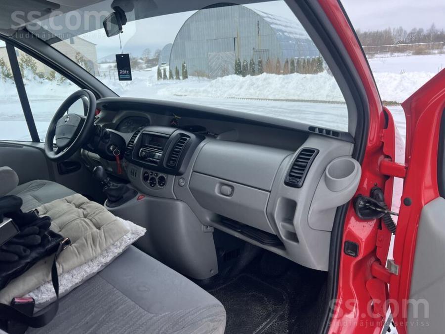 Sarkans Nissan Primastar 2007 Rēzekne, ar dzinēja tilpumu 2.00 L un nobraukumu 0 tūkst. km par 5550 €, foto 9 vietnē AUTOMOTO.COM.LV