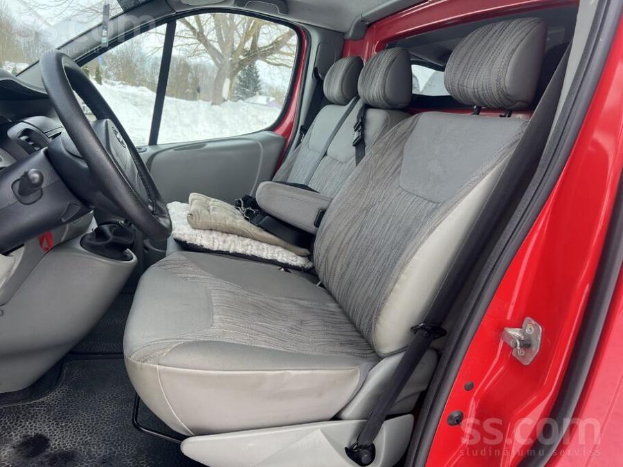 Sarkans Nissan Primastar 2007 Rēzekne, ar dzinēja tilpumu 2.00 L un nobraukumu 0 tūkst. km par 5550 €, foto 11 vietnē AUTOMOTO.COM.LV