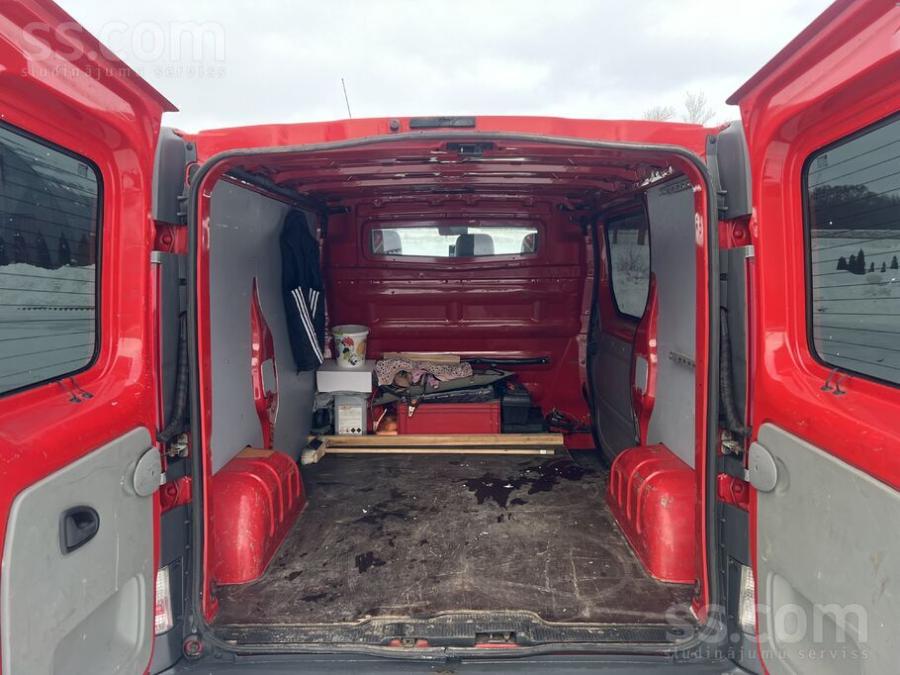 Sarkans Nissan Primastar 2007 Rēzekne, ar dzinēja tilpumu 2.00 L un nobraukumu 0 tūkst. km par 5550 €, foto 12 vietnē AUTOMOTO.COM.LV