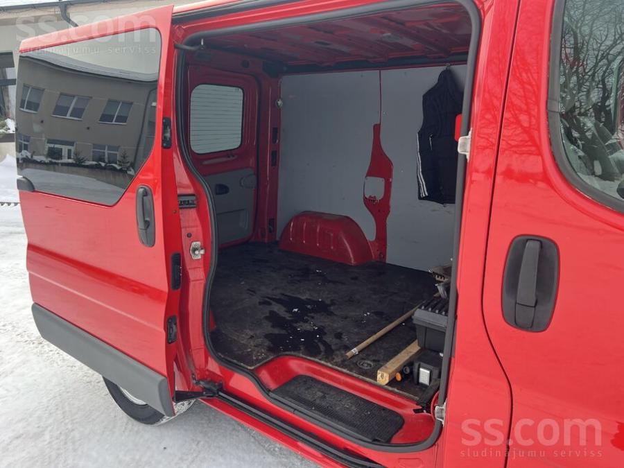 Sarkans Nissan Primastar 2007 Rēzekne, ar dzinēja tilpumu 2.00 L un nobraukumu 0 tūkst. km par 5550 €, foto 13 vietnē AUTOMOTO.COM.LV