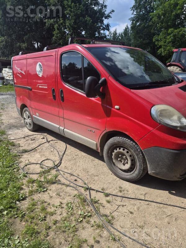 Red Nissan Primastar 2008 in Talsi, with an engine capacity of 2.00 L and mileage of 324 thousand km for 3000 €, photo 1 on AUTOMOTO.COM.LV