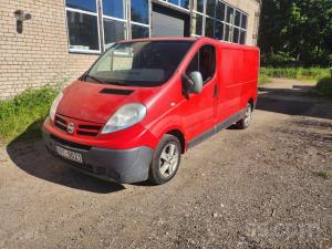 Red Nissan Primastar 2009 in Gulbene, with an engine capacity of 2.00 L and mileage of 405 thousand km for 1900 €, photo  on AUTOMOTO.COM.LV