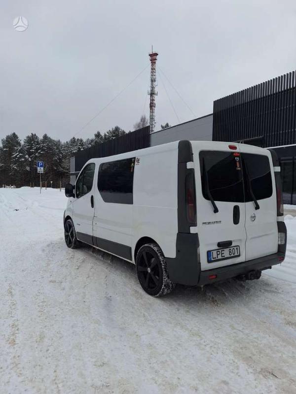 White Nissan Primastar 2005 in Utena, with an engine capacity of 1.90 L and mileage of 310 thousand km for 3950 €, photo 2 on AUTOMOTO.COM.LV