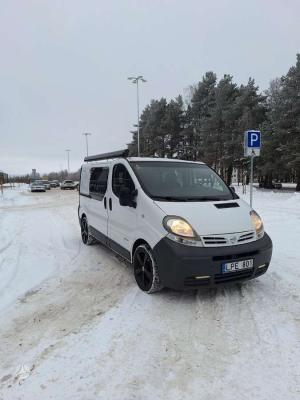 White Nissan Primastar 2005 in Utena, with an engine capacity of 1.90 L and mileage of 310 thousand km for 3950 €, photo 6 on AUTOMOTO.COM.LV