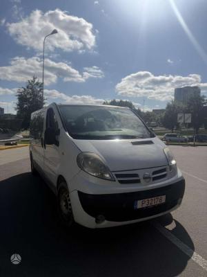 Balts Nissan Primastar 2009 Viļņa, ar dzinēja tilpumu 2.00 L un nobraukumu 380 tūkst. km par 2740 €, foto  vietnē AUTOMOTO.COM.LV