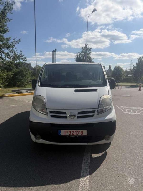 Balts Nissan Primastar 2009 Viļņa, ar dzinēja tilpumu 2.00 L un nobraukumu 380 tūkst. km par 2740 €, foto 2 vietnē AUTOMOTO.COM.LV