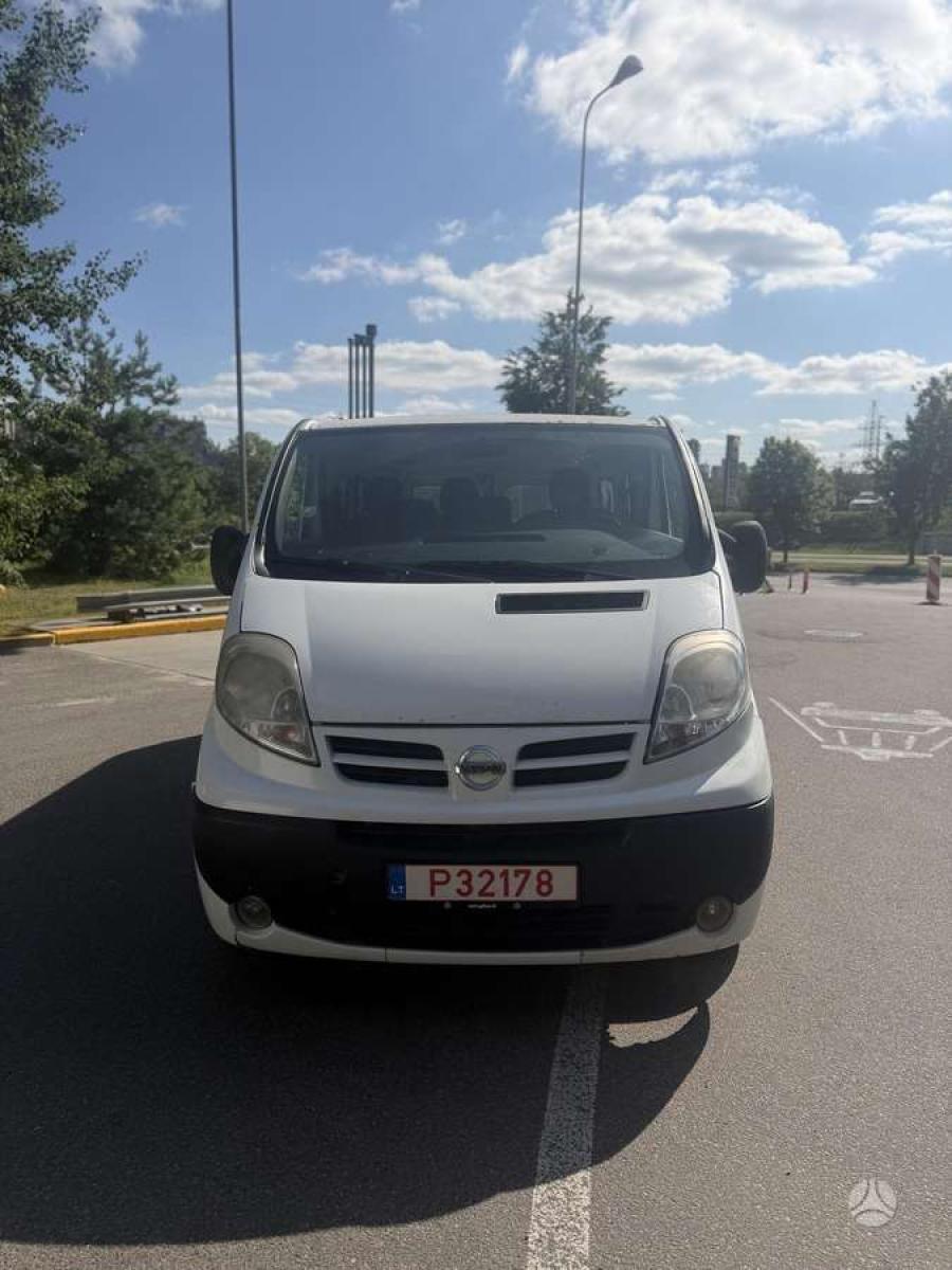 Balts Nissan Primastar 2009 Viļņa, ar dzinēja tilpumu 2.00 L un nobraukumu 380 tūkst. km par 2740 €, foto 3 vietnē AUTOMOTO.COM.LV