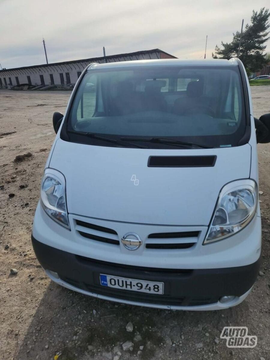 Balts Nissan Primastar 2014 Šauļi, ar dzinēja tilpumu 2.00 L un nobraukumu 155 tūkst. km par 5199 €, foto 1 vietnē AUTOMOTO.COM.LV
