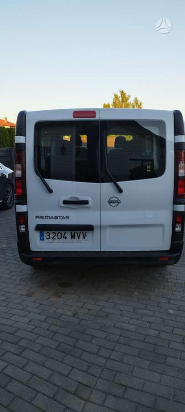 Balts Nissan Primastar 2024 Šauļi, ar dzinēja tilpumu 2.00 L un nobraukumu 180 tūkst. km par 26500 €, foto 5 vietnē AUTOMOTO.COM.LV