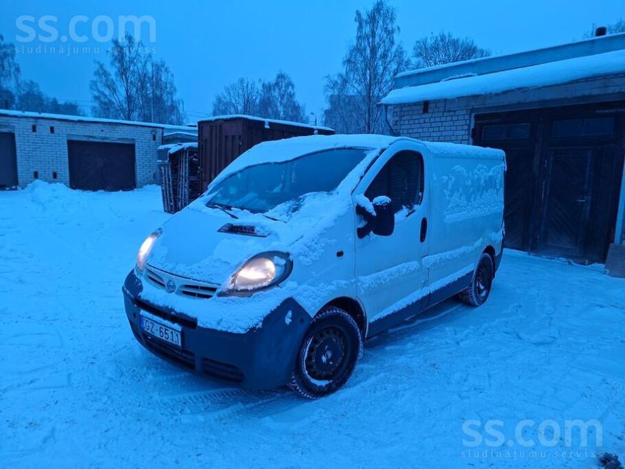 Balts Nissan Primastar 2006 Rīga, ar dzinēja tilpumu 1.90 L un nobraukumu 282 tūkst. km par 2500 €, foto 1 vietnē AUTOMOTO.COM.LV