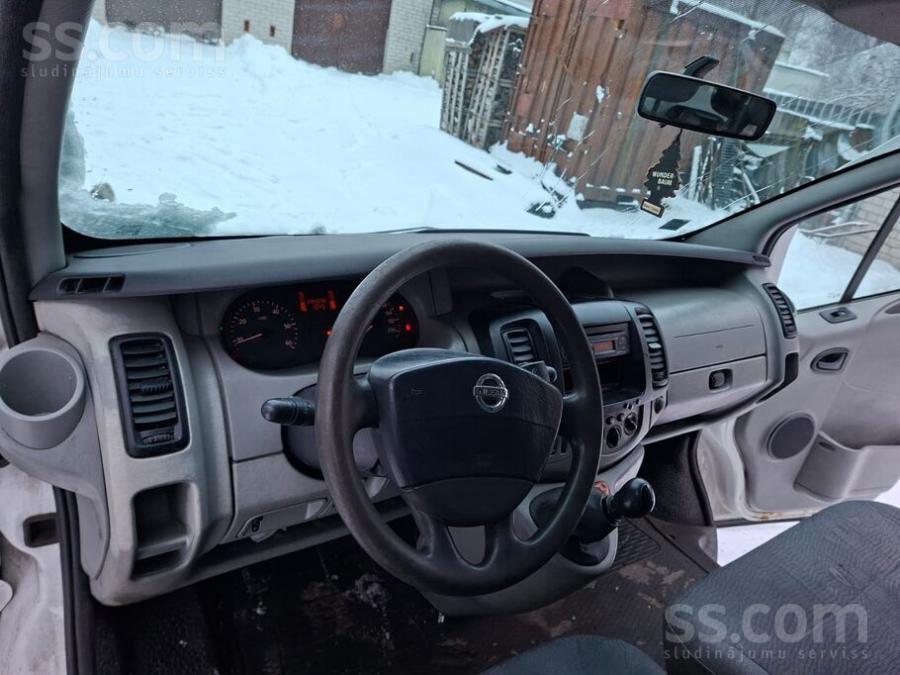 Balts Nissan Primastar 2006 Rīga, ar dzinēja tilpumu 1.90 L un nobraukumu 282 tūkst. km par 2500 €, foto 3 vietnē AUTOMOTO.COM.LV