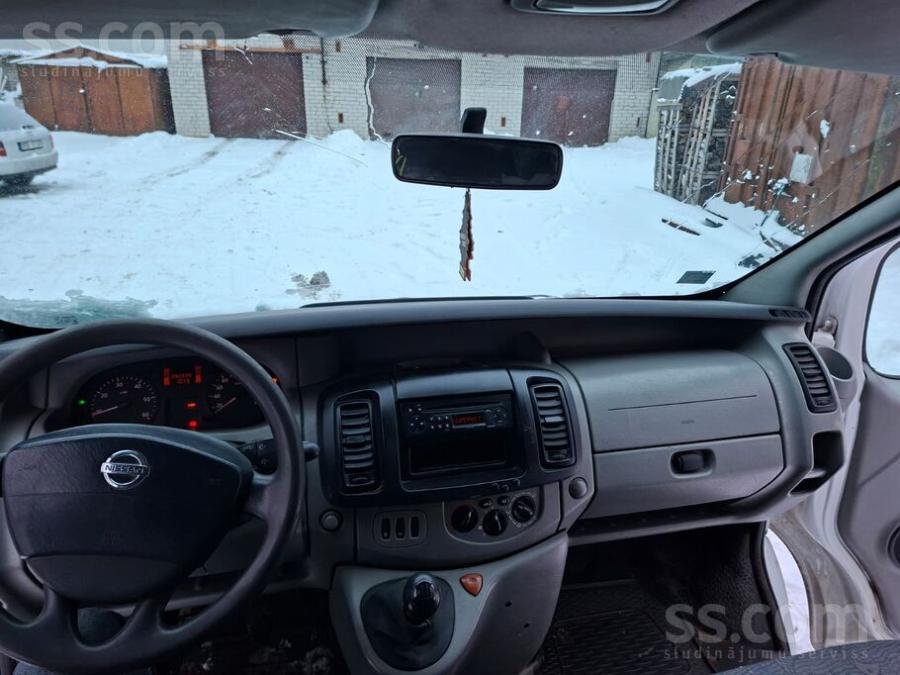 Balts Nissan Primastar 2006 Rīga, ar dzinēja tilpumu 1.90 L un nobraukumu 282 tūkst. km par 2500 €, foto 6 vietnē AUTOMOTO.COM.LV