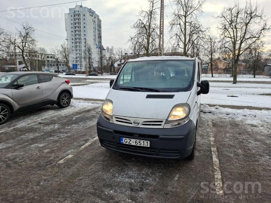 Balts Nissan Primastar 2006 Rīga, ar dzinēja tilpumu 1.90 L un nobraukumu 282 tūkst. km par 2500 €, foto 14 vietnē AUTOMOTO.COM.LV