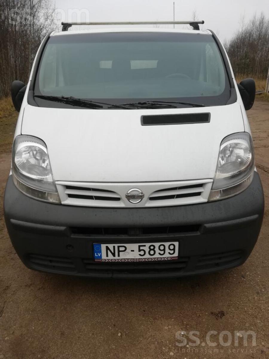 Balts Nissan Primastar 2006 Balvi, ar dzinēja tilpumu 1.90 L un nobraukumu 271 tūkst. km par 3800 €, foto 1 vietnē AUTOMOTO.COM.LV