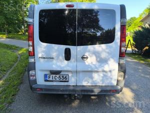 Balts Nissan Primastar 2007 Valmiera, ar dzinēja tilpumu 2.50 L un nobraukumu 427 tūkst. km par 2950 €, foto 6 vietnē AUTOMOTO.COM.LV