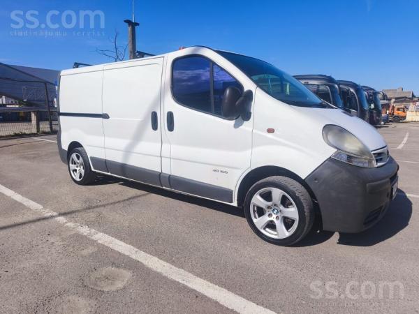 White Nissan Primastar 2007 in Riga, with an engine capacity of 1.90 L and mileage of 409 thousand km for 3900 €, photo 1 on AUTOMOTO.COM.LV