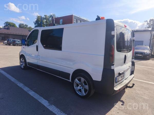 White Nissan Primastar 2007 in Riga, with an engine capacity of 1.90 L and mileage of 409 thousand km for 3900 €, photo 4 on AUTOMOTO.COM.LV