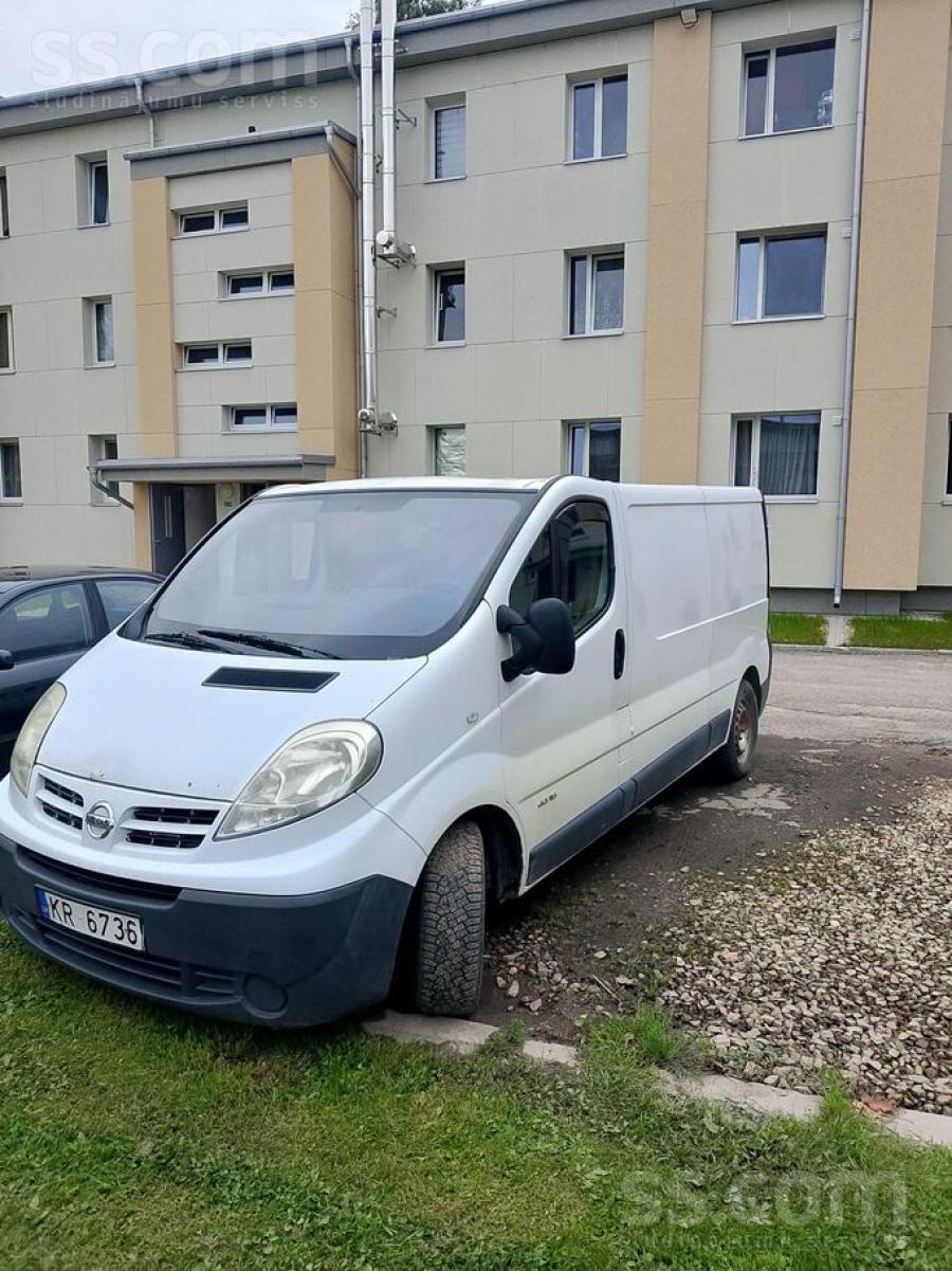 Balts Nissan Primastar 2007 Rīga, ar dzinēja tilpumu 2.00 L un nobraukumu 315 tūkst. km par 2600 €, foto 1 vietnē AUTOMOTO.COM.LV