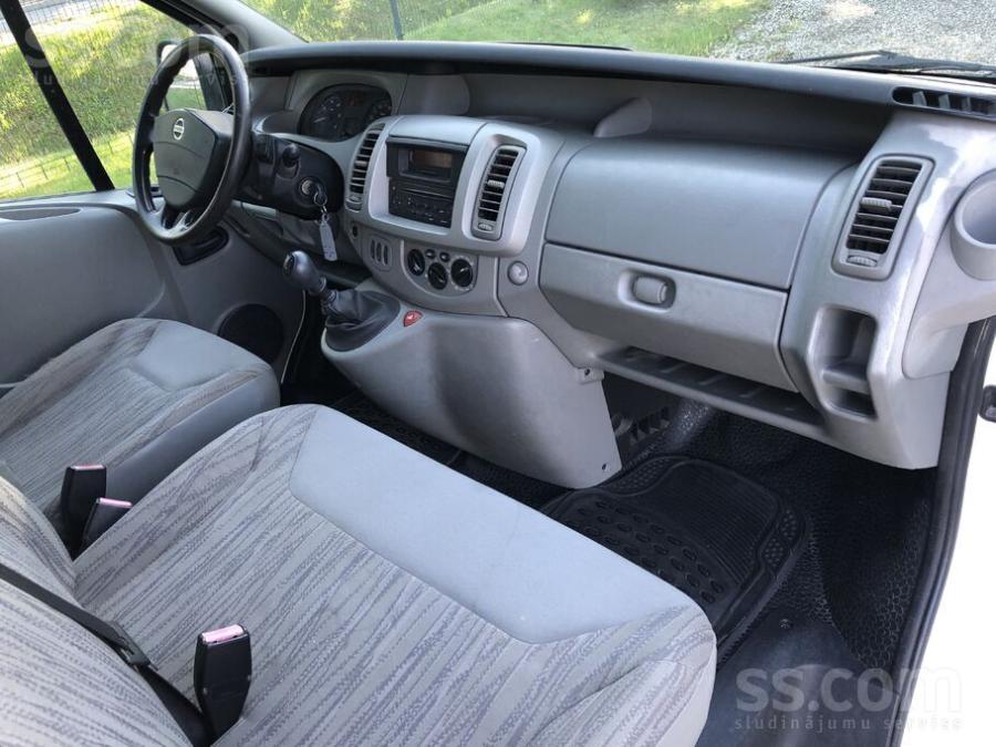 Balts Nissan Primastar 2008 Valmiera, ar dzinēja tilpumu 2.00 L un nobraukumu 255 tūkst. km par 2500 €, foto 5 vietnē AUTOMOTO.COM.LV