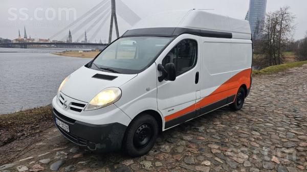 Balts Nissan Primastar 2008 Rīga, ar dzinēja tilpumu 2.00 L un nobraukumu 250 tūkst. km par 4200 €, foto 1 vietnē AUTOMOTO.COM.LV