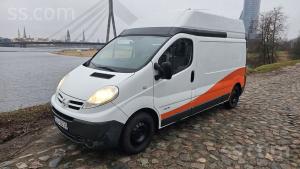 White Nissan Primastar 2008 in Riga, with an engine capacity of 2.00 L and mileage of 250 thousand km for 4200 €, photo  on AUTOMOTO.COM.LV