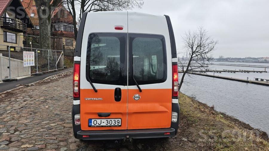 Balts Nissan Primastar 2008 Rīga, ar dzinēja tilpumu 2.00 L un nobraukumu 250 tūkst. km par 4200 €, foto 4 vietnē AUTOMOTO.COM.LV