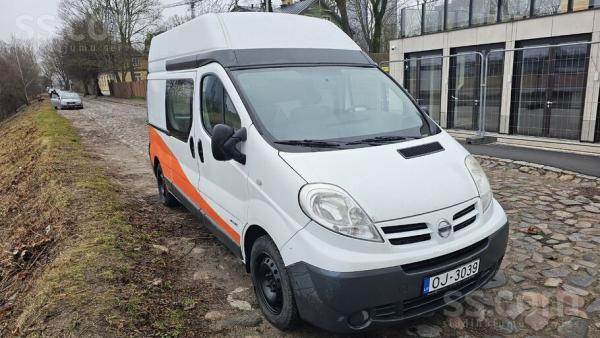 Balts Nissan Primastar 2008 Rīga, ar dzinēja tilpumu 2.00 L un nobraukumu 250 tūkst. km par 4200 €, foto 4 vietnē AUTOMOTO.COM.LV