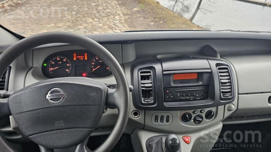 Balts Nissan Primastar 2008 Rīga, ar dzinēja tilpumu 2.00 L un nobraukumu 250 tūkst. km par 4200 €, foto 6 vietnē AUTOMOTO.COM.LV