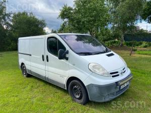 White Nissan Primastar 2009 in Riga, with an engine capacity of 2.00 L and mileage of 0 thousand km for 4250 €, photo 3 on AUTOMOTO.COM.LV