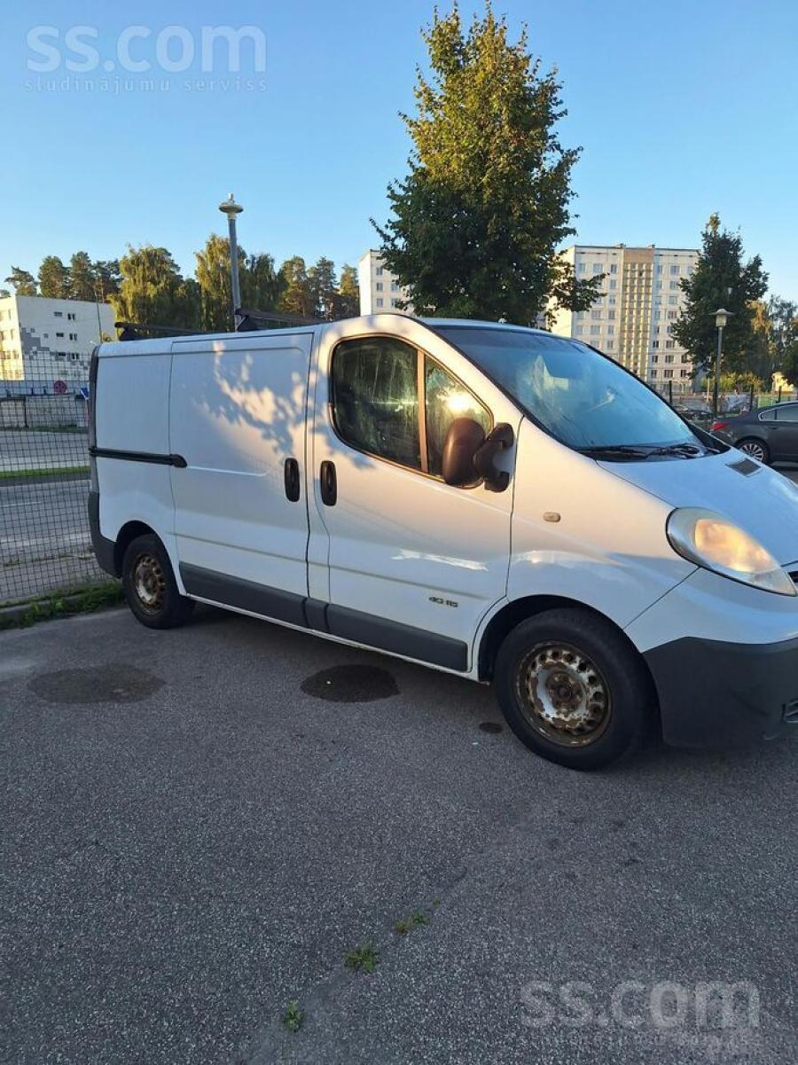 Balts Nissan Primastar 2009 Ogre, ar dzinēja tilpumu 2.00 L un nobraukumu 342 tūkst. km par 3800 €, foto 1 vietnē AUTOMOTO.COM.LV