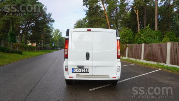 Nissan Primastar 2012 in Riga on AUTOMOTO.COM.LV White Nissan Primastar 2012 in Riga, with an engine capacity of 2.00 L and mileage of 279 thousand km for 5189 €, photo 3 on AUTOMOTO.COM.LV