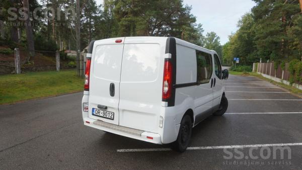 Nissan Primastar 2012 in Riga on AUTOMOTO.COM.LV White Nissan Primastar 2012 in Riga, with an engine capacity of 2.00 L and mileage of 279 thousand km for 5189 €, photo 4 on AUTOMOTO.COM.LV