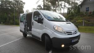 White Nissan Primastar 2012 in Riga, with an engine capacity of 2.00 L and mileage of 279 thousand km for 5189 €, photo 9 on AUTOMOTO.COM.LV