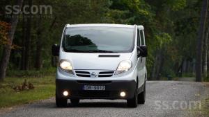 White Nissan Primastar 2012 in Riga, with an engine capacity of 2.00 L and mileage of 279 thousand km for 5189 €, photo 16 on AUTOMOTO.COM.LV