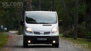 White Nissan Primastar 2012 in Riga, with an engine capacity of 2.00 L and mileage of 279 thousand km for 5189 €, photo 17 on AUTOMOTO.COM.LV
