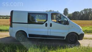 White Nissan Primastar 2012 in Riga, with an engine capacity of 2.00 L and mileage of 279 thousand km for 4700 €, photo 3 on AUTOMOTO.COM.LV