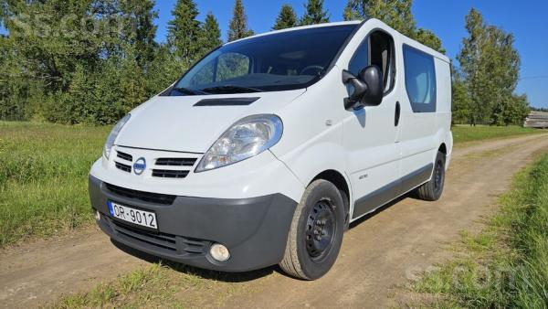 Nissan Primastar 2012 in Riga on AUTOMOTO.COM.LV White Nissan Primastar 2012 in Riga, with an engine capacity of 2.00 L and mileage of 279 thousand km for 4700 €, photo 6 on AUTOMOTO.COM.LV