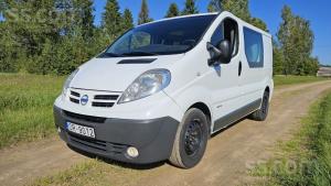 White Nissan Primastar 2012 in Riga, with an engine capacity of 2.00 L and mileage of 279 thousand km for 4700 €, photo 6 on AUTOMOTO.COM.LV